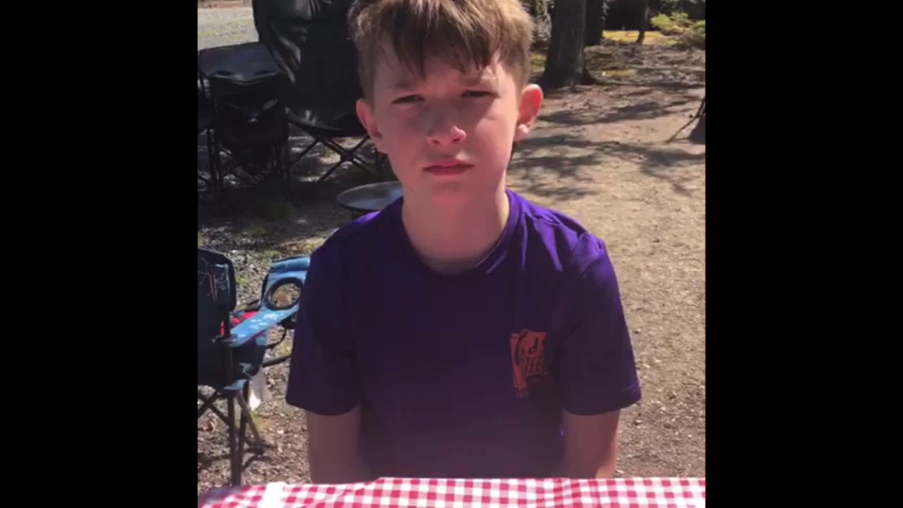 Random kid does impression of a loon