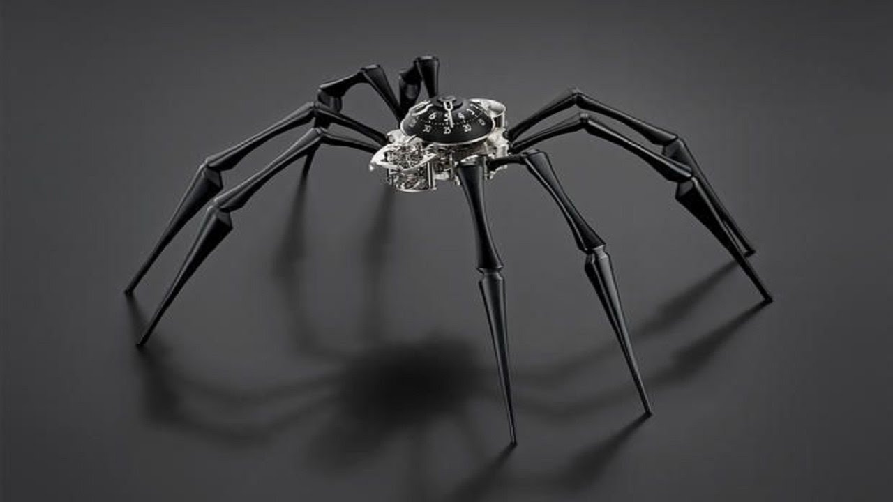 Why the spooky narration to describe spider clock?