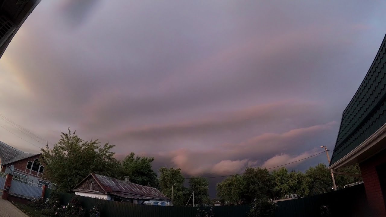 Beautiful thunderstorm time-lapse