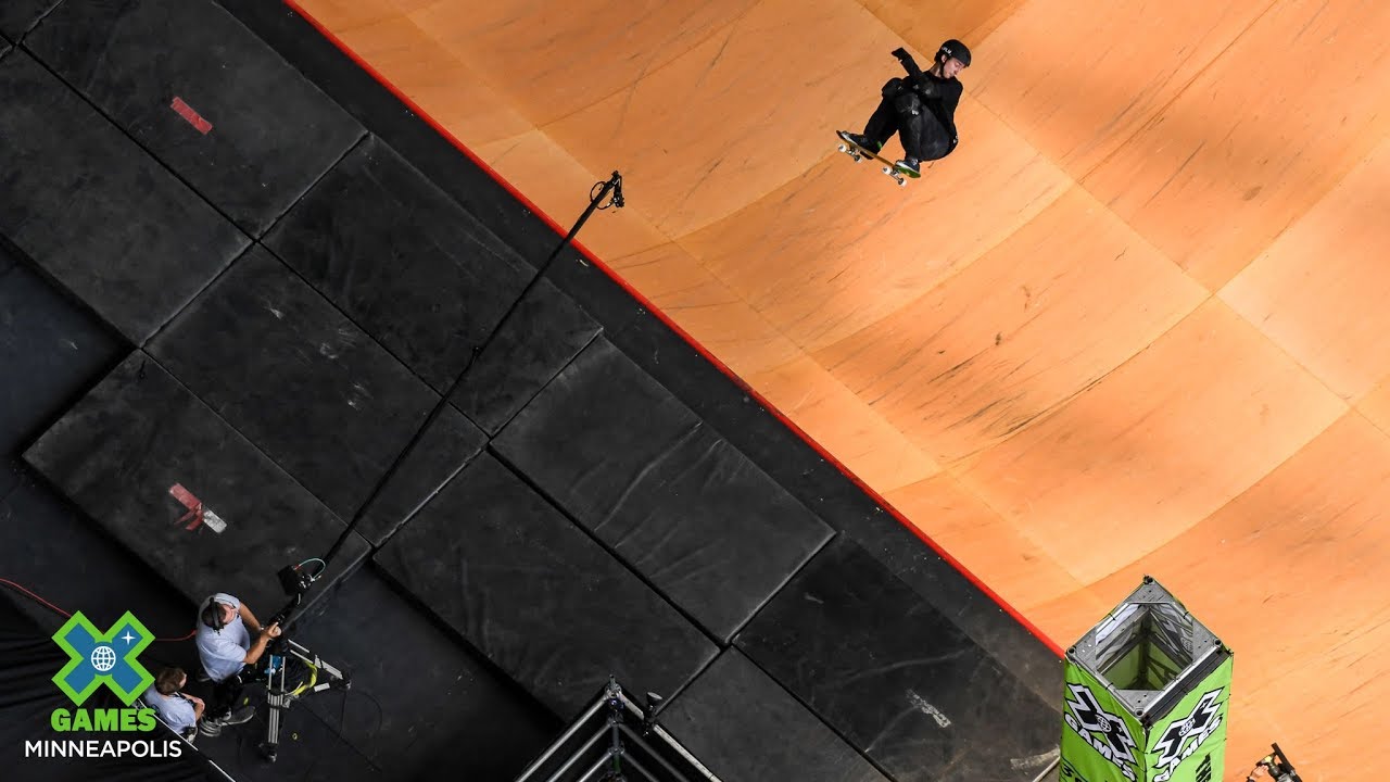 Pro Skateboarder Mitchie Brusco lands the world's first-ever 1260