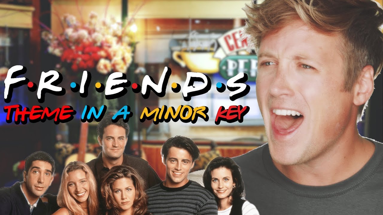 'Friends' theme song played in a sad minor key.