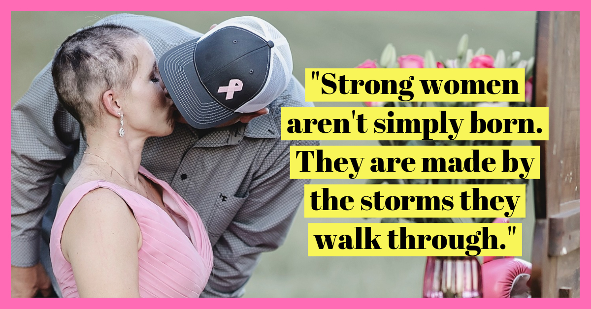 Couple's Compelling Breast Cancer Photo Shoot Touches Thousands