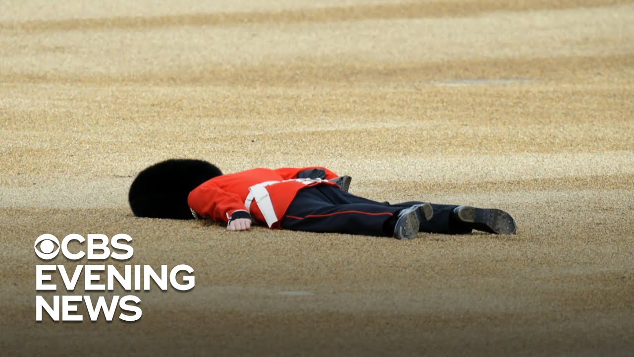 How the queen's guard avoid fainting from heat