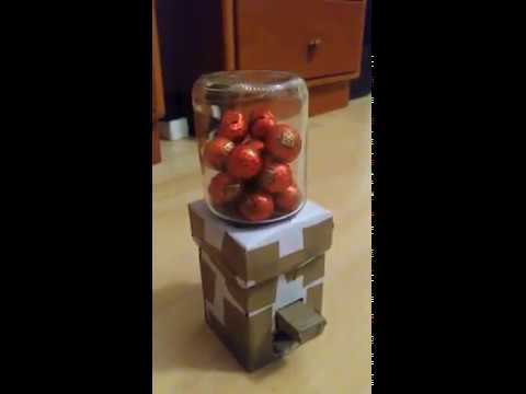 Homemade candy machine