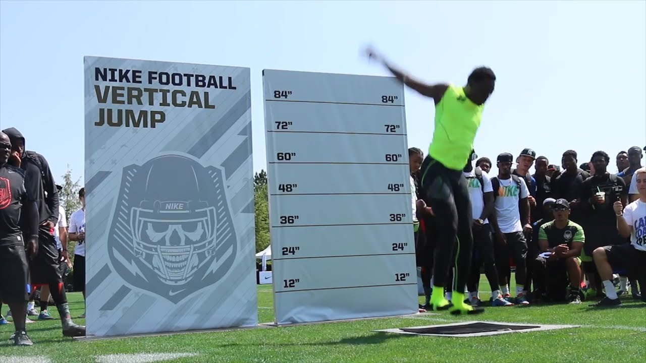 Josh Imatorbhebhe's incredible 47.1-inch vertical jump