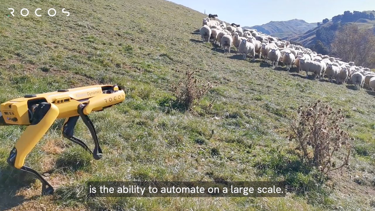 Robot performs autonomous farm work Robot performs autonomous farm work