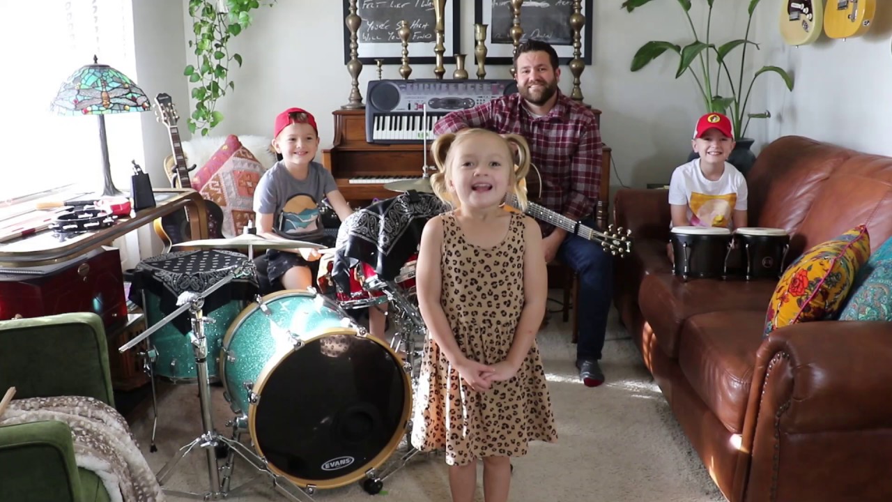 Family band started during lockdown performs "Mrs. Robinson"