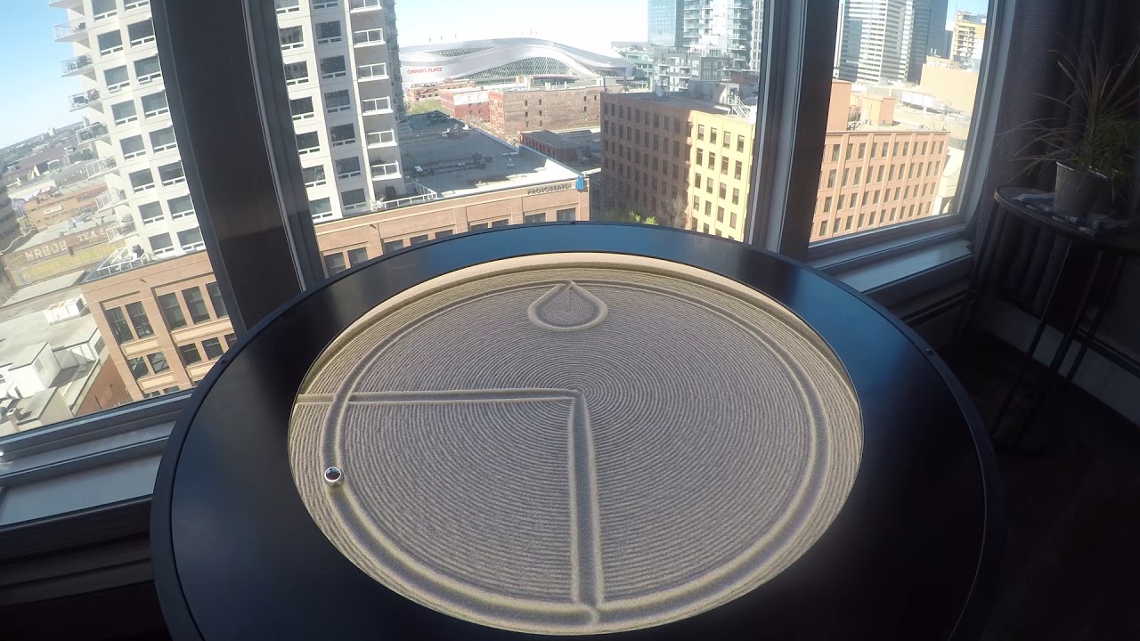 Sisyphus table combines kinetic art and technology