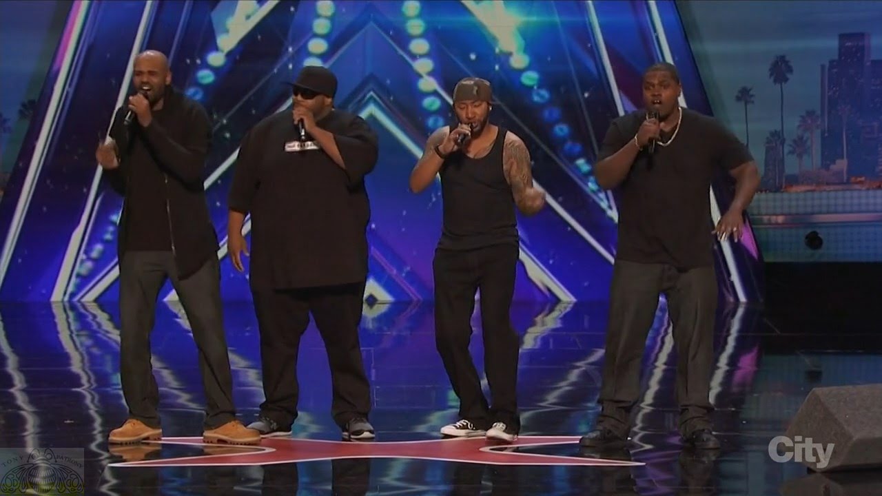 2016 AGT incredible a capella version of 'Somewhere Over the Rainbow'