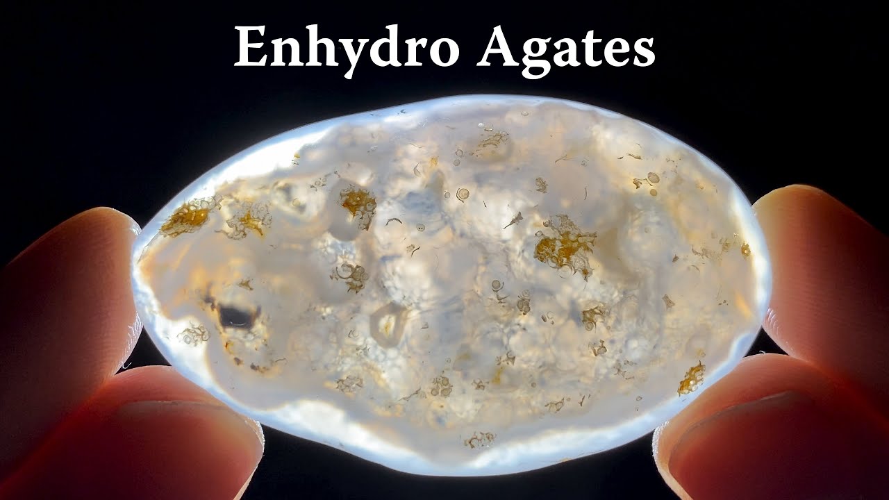 These rocks have ancient water inside.