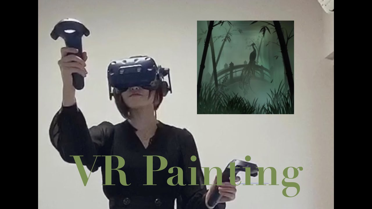 3D painting in VR.