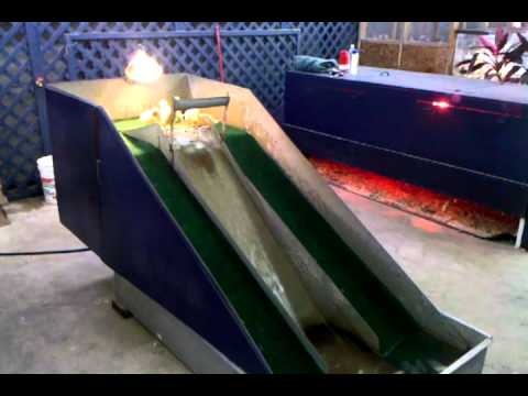 Baby duck water slide