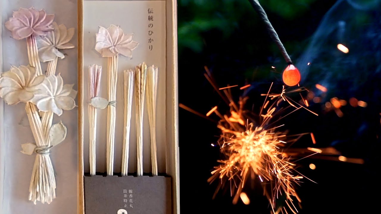 Ancient fireworks with master Japanese craftsman.