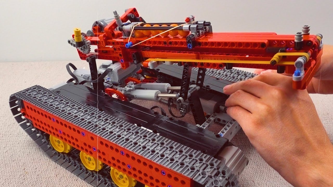 Soccer ball-shooting Lego tank is a force to be reckoned with