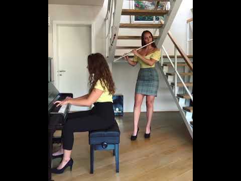 'Simpson's' theme song on piano and flute