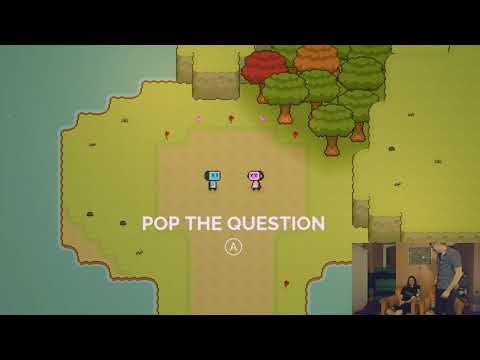 Man spent two years creating video game marriage proposal.