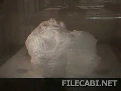 What happens to soap in the microwave.