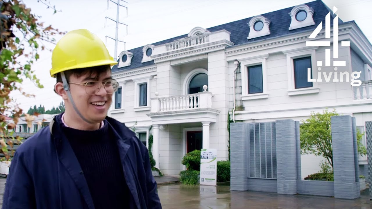 3D printer creates mansion in one week.