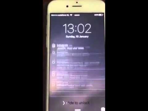 What notifications look like with 8 million Instagram followers