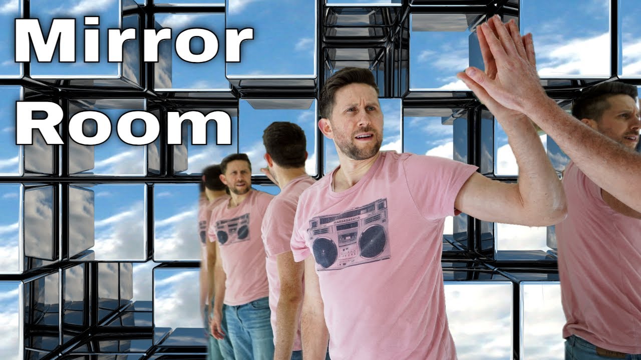 Experimenting in a room made entirely of mirrors