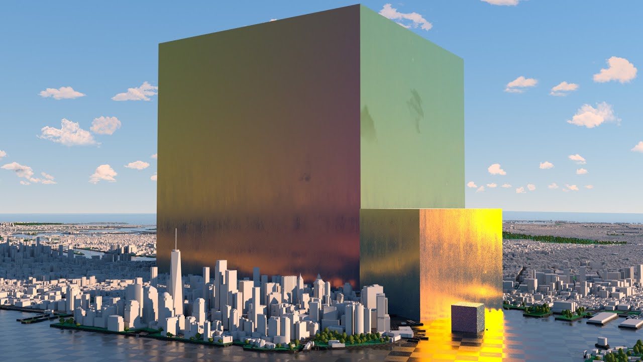 Visualizing internet space.