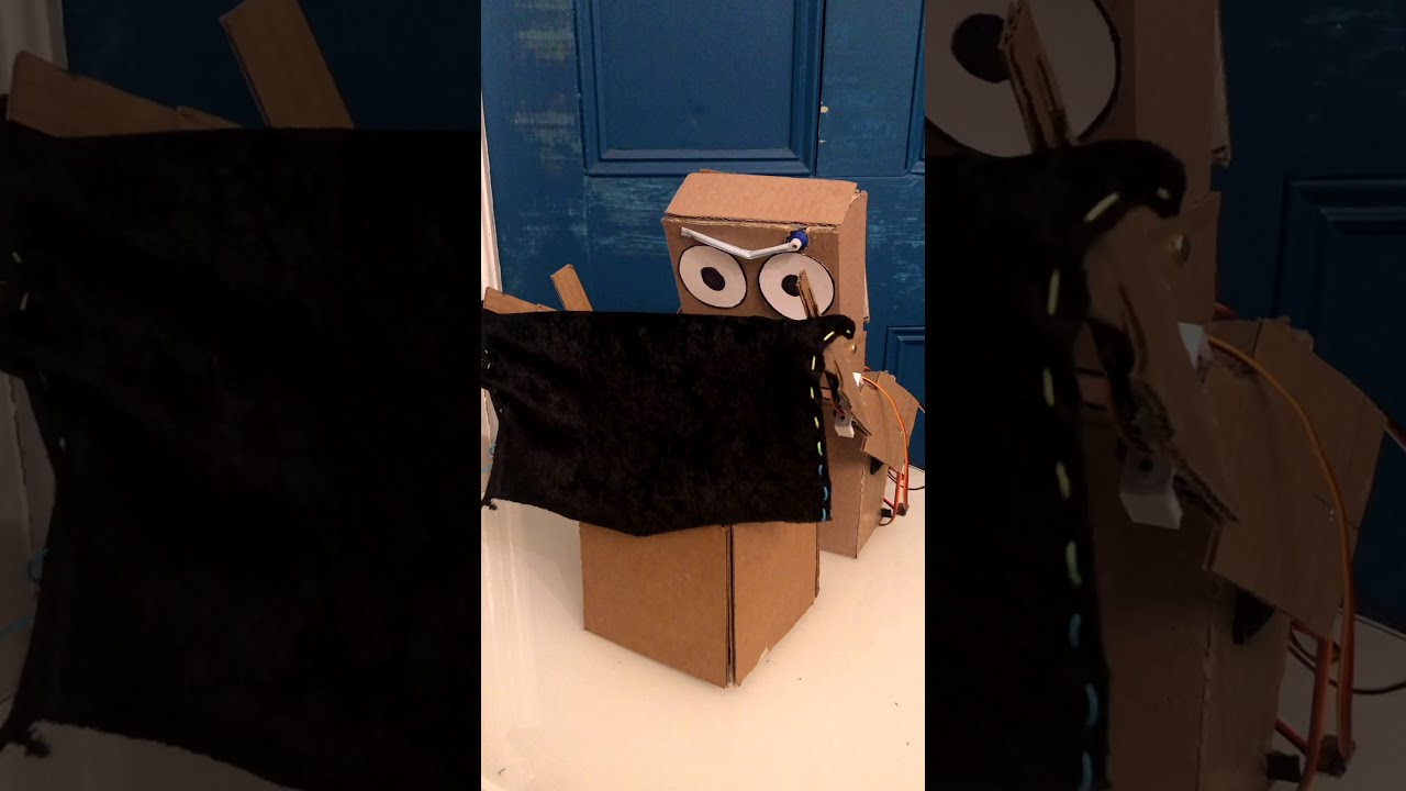 This robot performs magic tricks