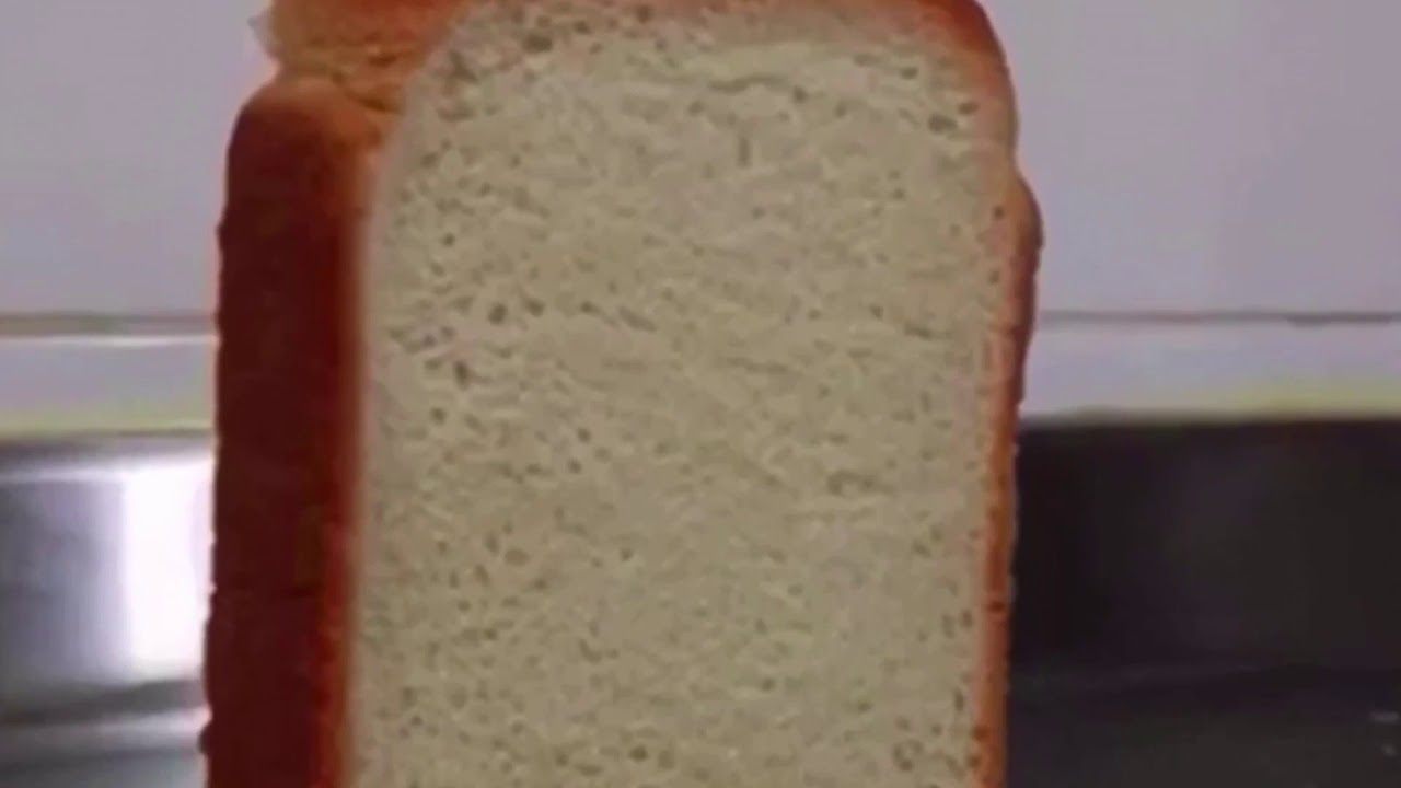 Bread falling over, but dramatic.