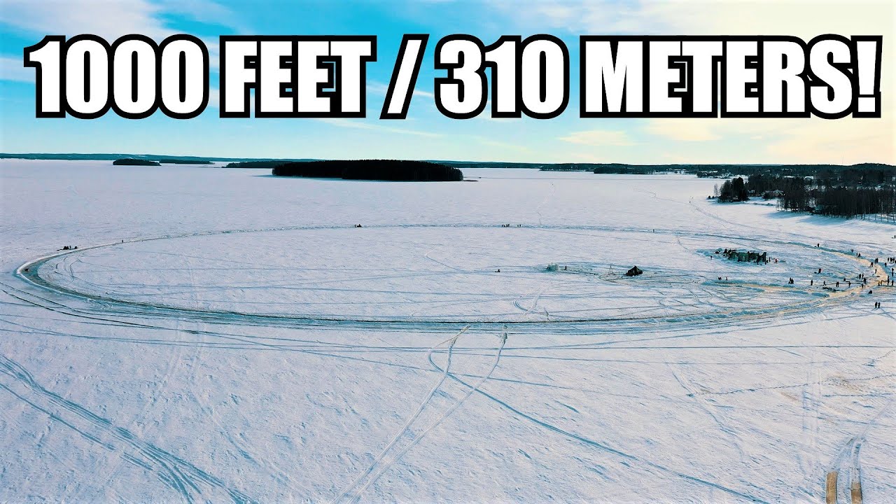 Finnish couple hilariously describes making the world's largest ice ...