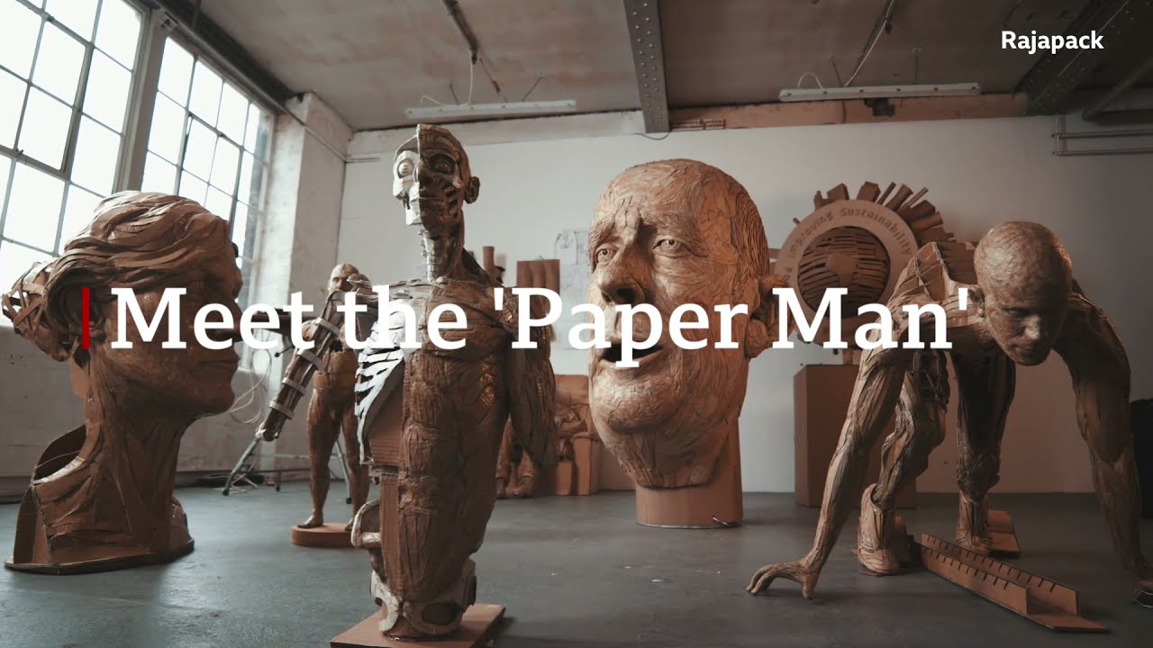 Meet the 'Paper Man'