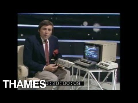 1984 London TV show way ahead of its time discussing Internet shopping