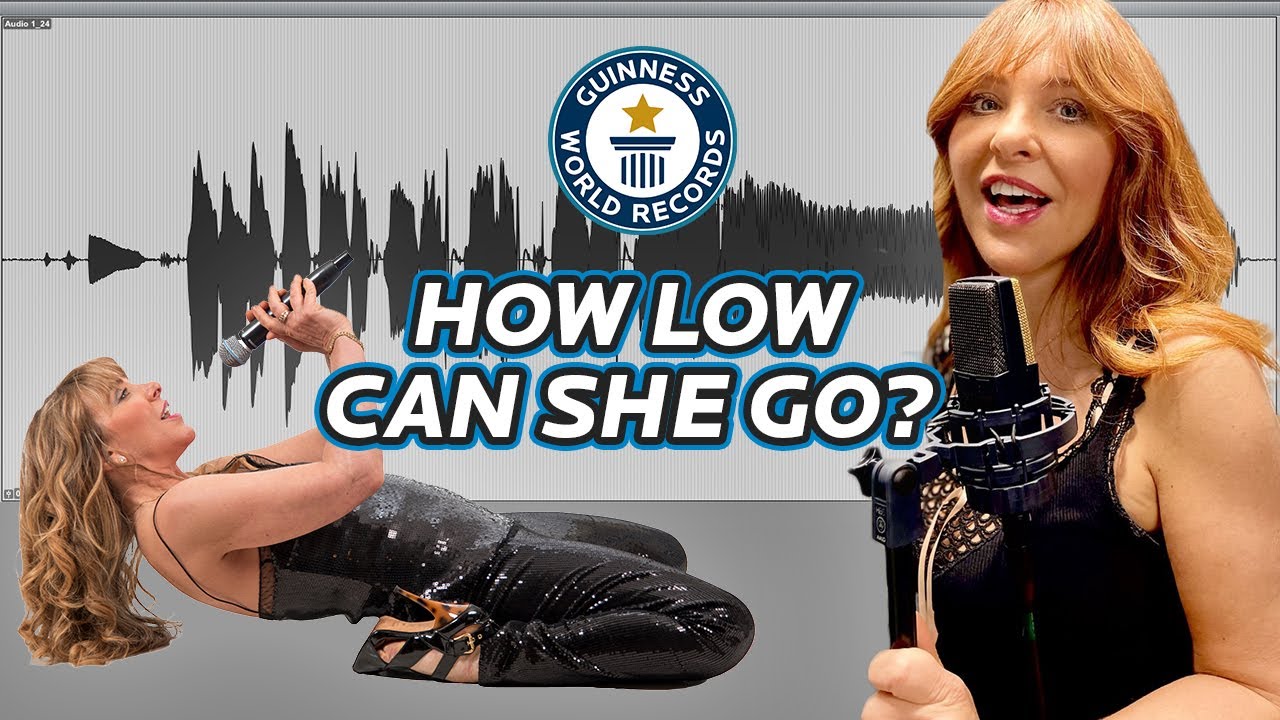 Canadian woman hits the lowest vocal note ever by a female