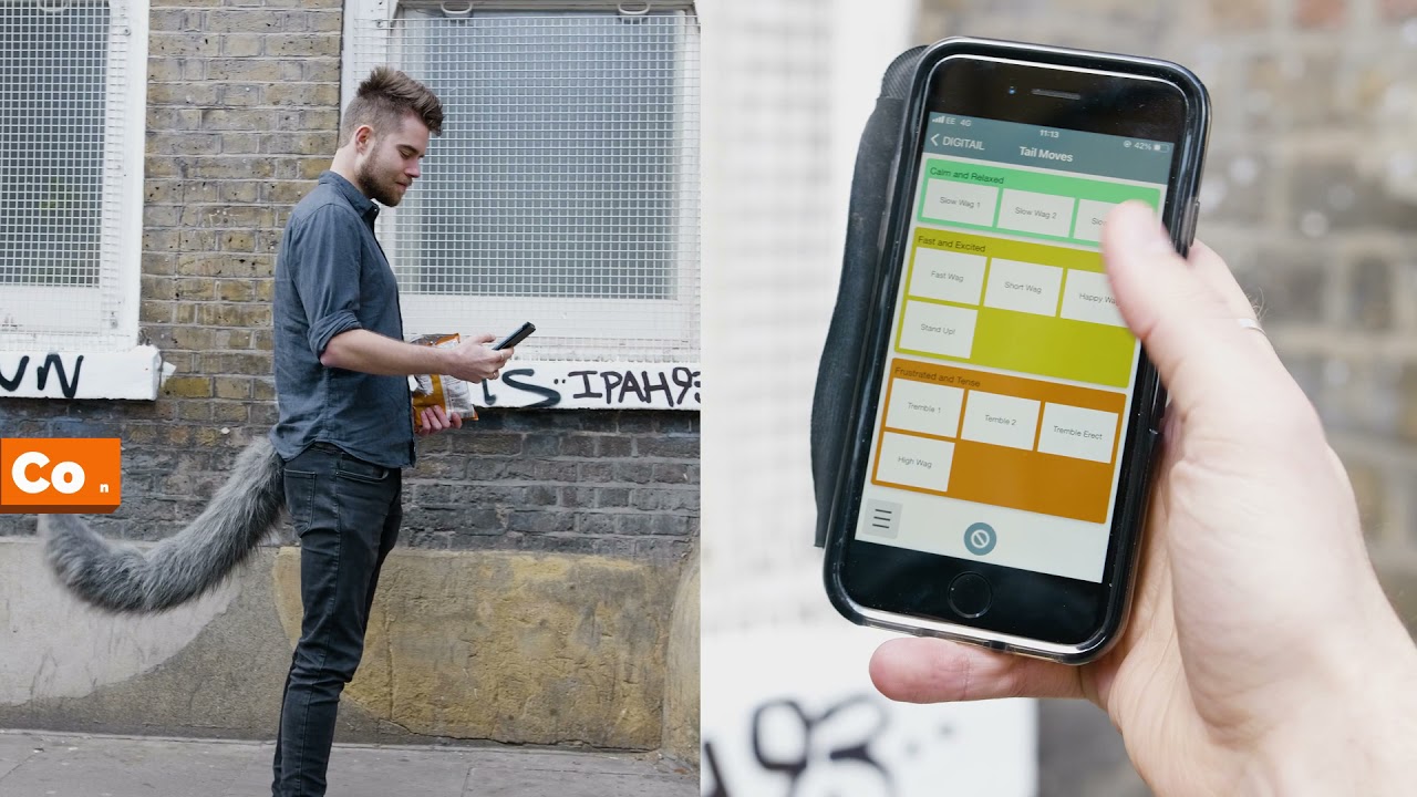 You can actually order a lifelike human "tail."