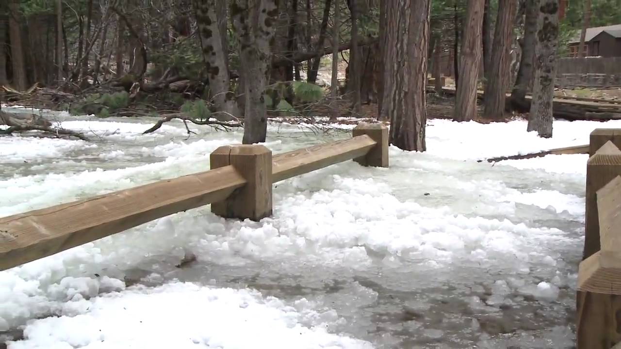 Yosemite's lesser-known winter attraction: frazil ice