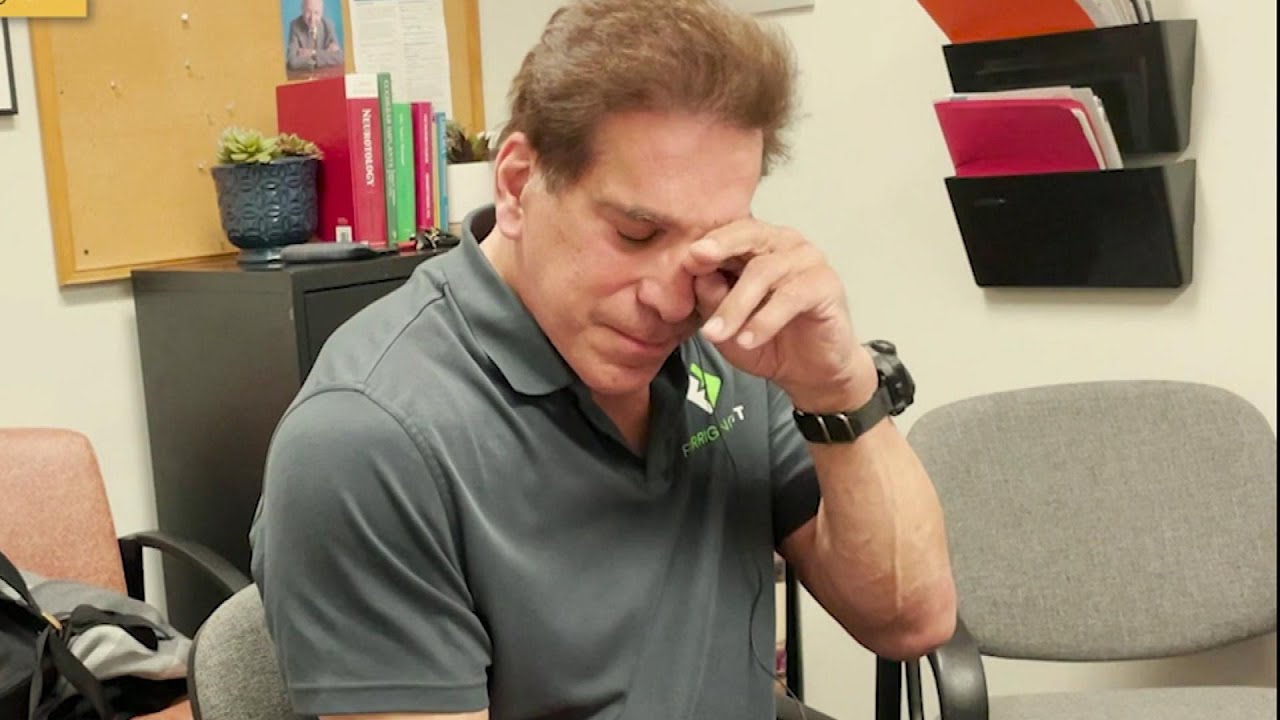 'Incredible Hulk' Lou Ferrigno gets emotional as cochlear implant turns on