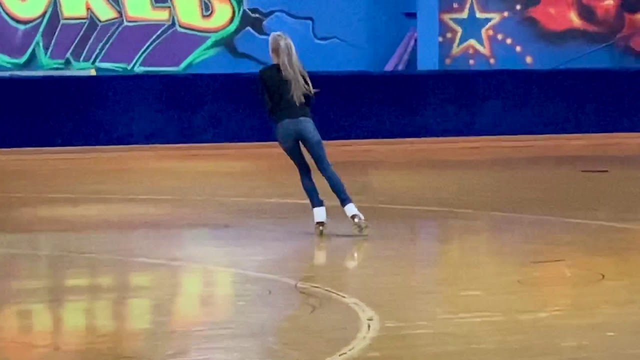 The hydro blade on roller skates.