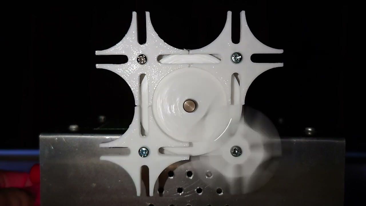 A Geneva mechanism in action