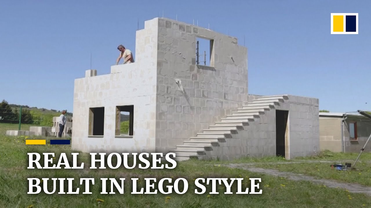 German company builds houses with reusable Lego-style bricks