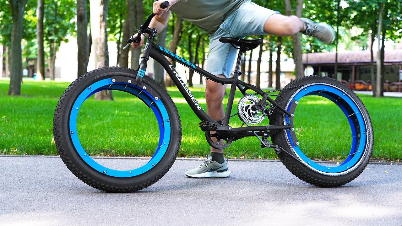 Building an insane hubless bike.