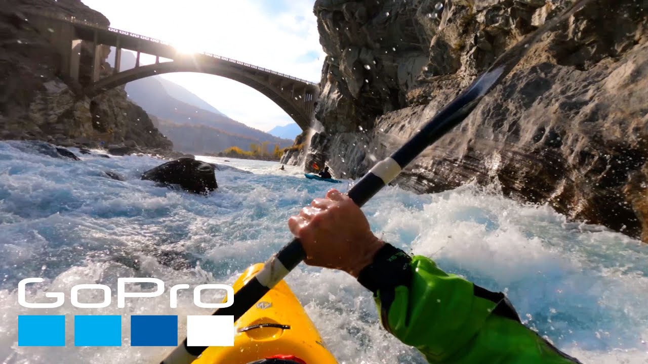 Thrilling GoPro views of kayaking the Indus River