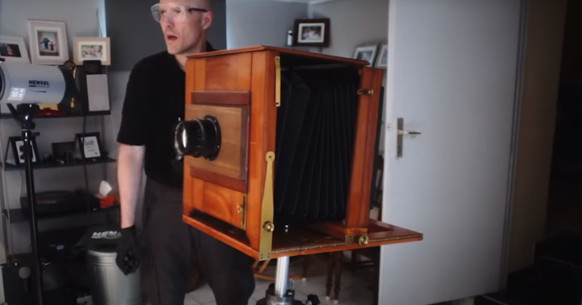 Photography with a 150-year-old wet plate camera