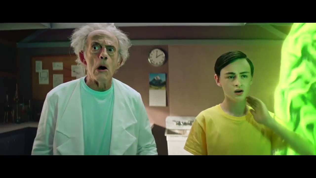 "Doc" Brown makes guest appearance in new 'Rick and Morty' promo.