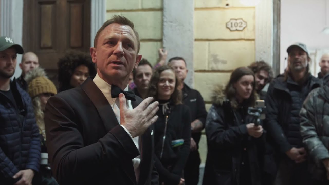 James Bond's farewell speech.