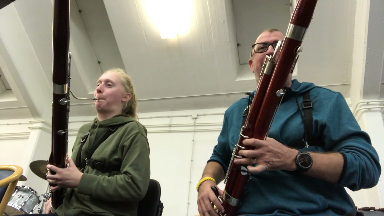 Funny bassoon blooper.