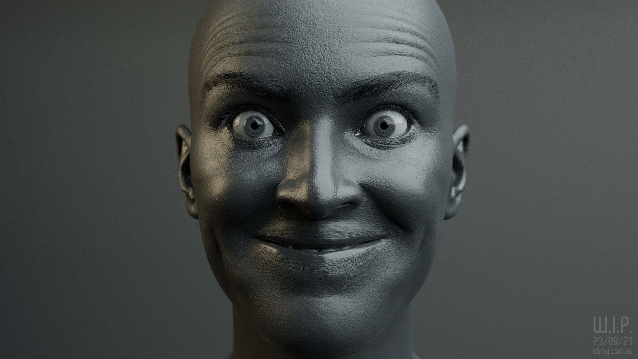 Freaky CGI faces.