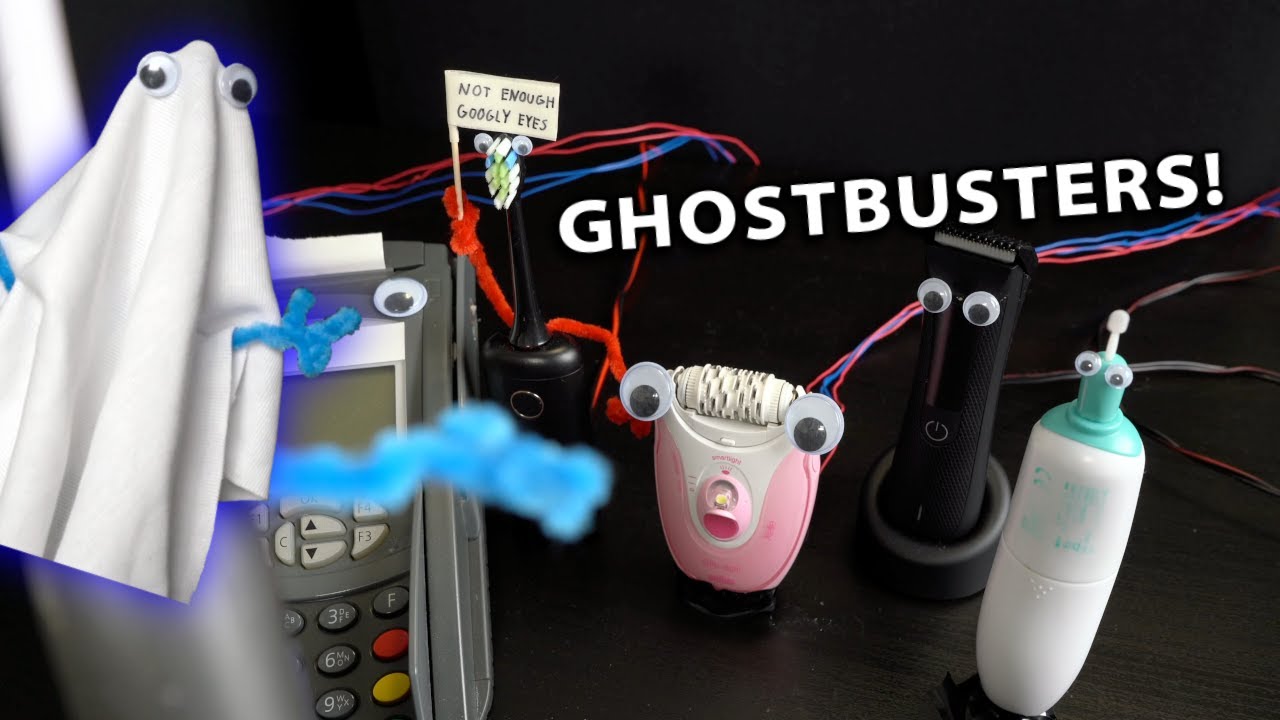 'Ghostbusters' theme song played by 14 devices.