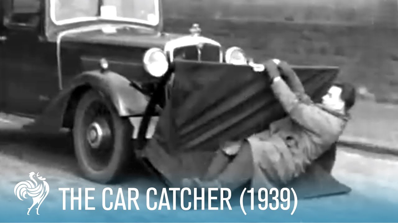 How the 1939 “Car Catcher” dealt with pedestrians.