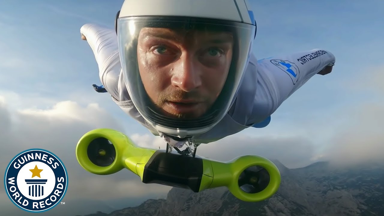 The world's first electric wingsuit.