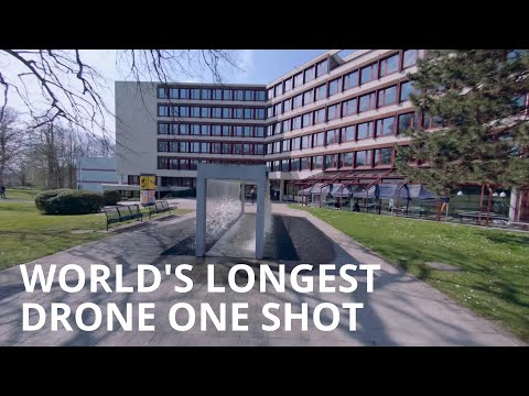 Long drone shot is perfectly executed.