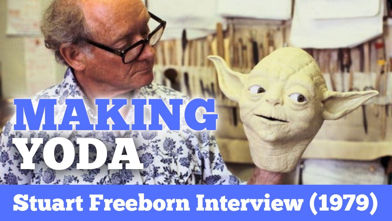 Behind the scenes - making Yoda.