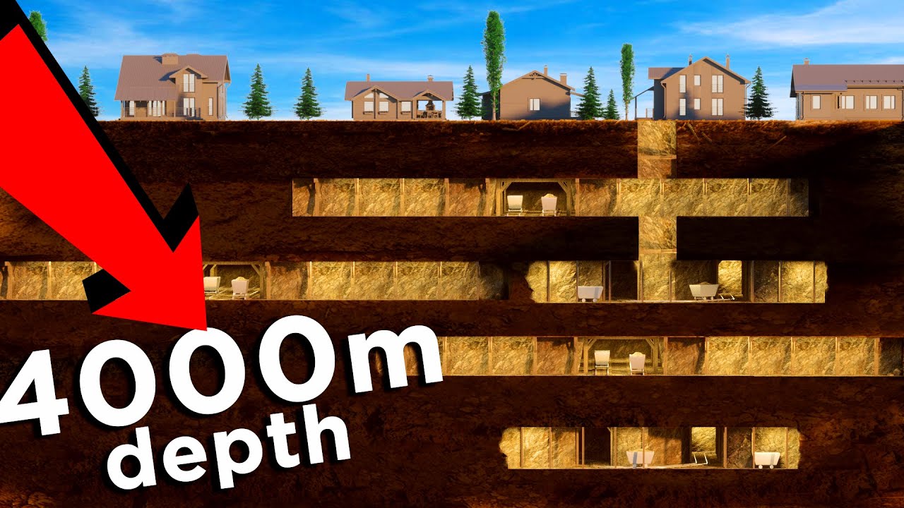 Animated comparison of underground structures.